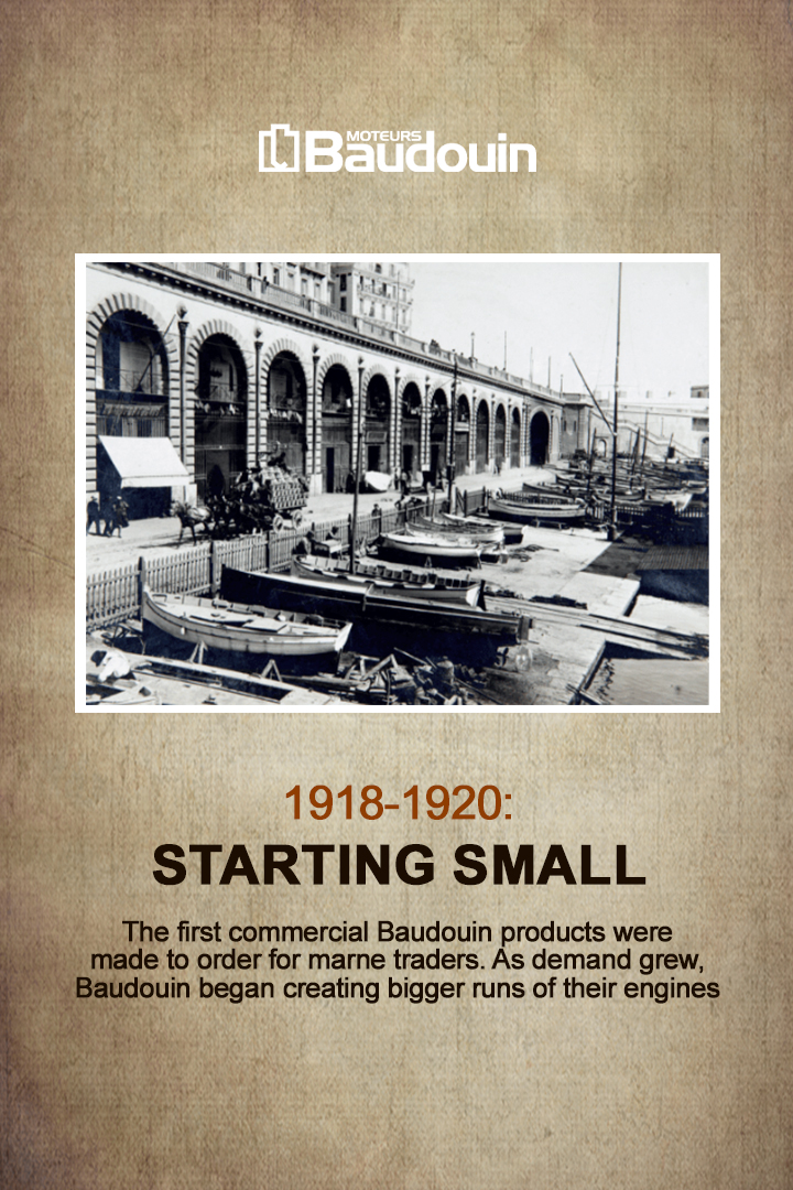 History of Baudouin Diesel Engines